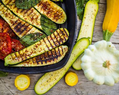 Courgettes au barbecue – Les Biaux Arpajonnais